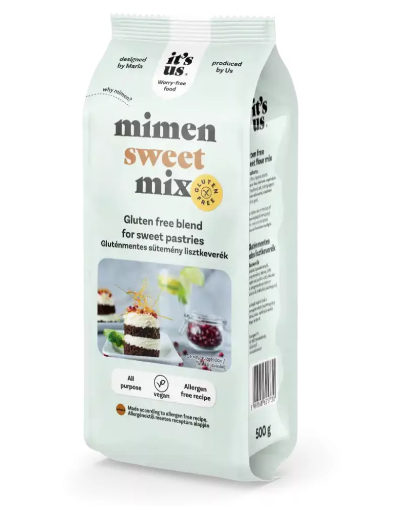 IT'S US MIMEN SWEET (SÜTEMÉNY, PALACSINTA) GLUTÉNMENTES LISZTKEVERÉK ...